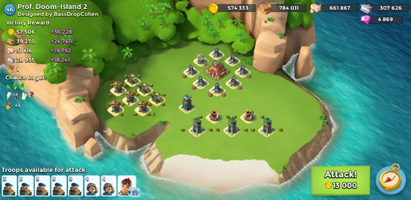 Prof. Doom-Island 2 | Boom Beach Wiki | Fandom