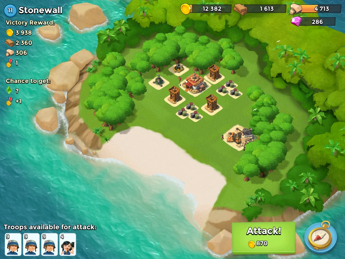 Stonewall | Boom Beach Wiki | Fandom