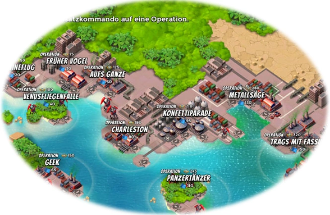 Operationen | Boom Beach Wiki | Fandom