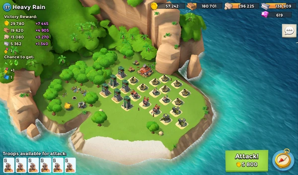 Heavy Rain | Boom Beach Wiki | Fandom