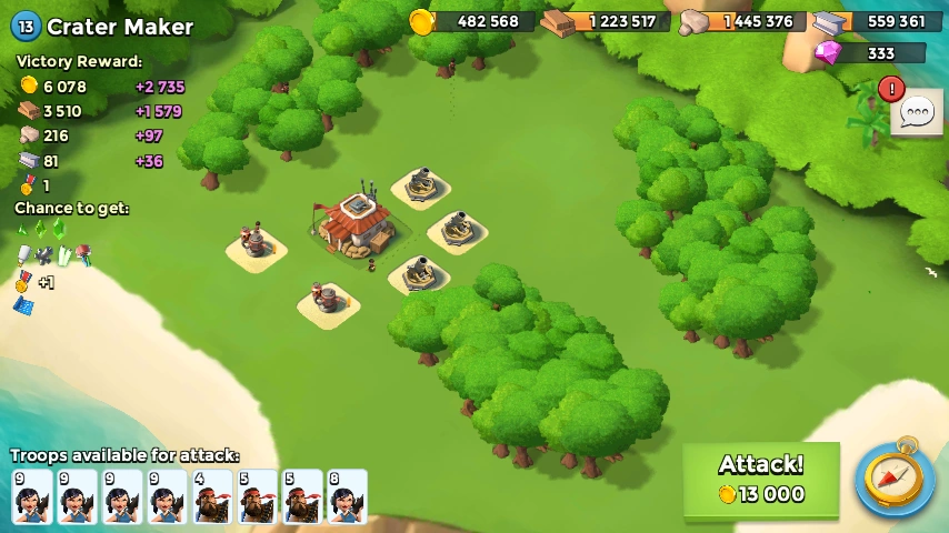 Crater Maker | Boom Beach Wiki | Fandom