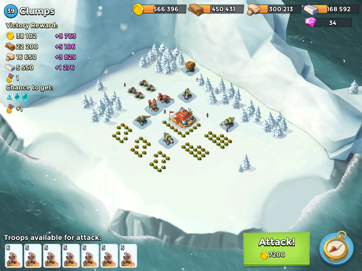 Clumps | Boom Beach Wiki | Fandom