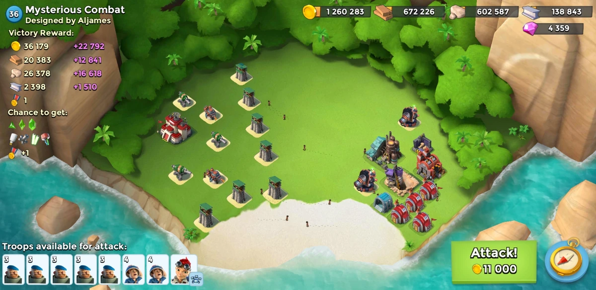 Mysterious Combat | Boom Beach Wiki | Fandom