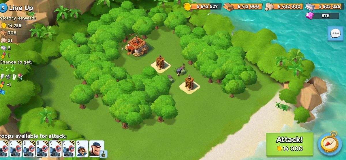 Line Up | Boom Beach Wiki | Fandom