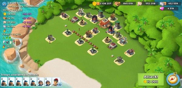 Level 9 time | Boom Beach Wiki | Fandom