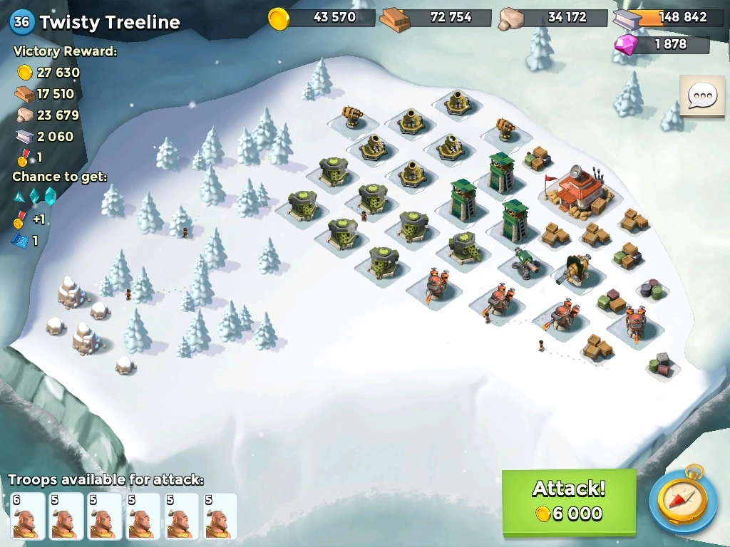 Twisty Treeline | Boom Beach Wiki | Fandom
