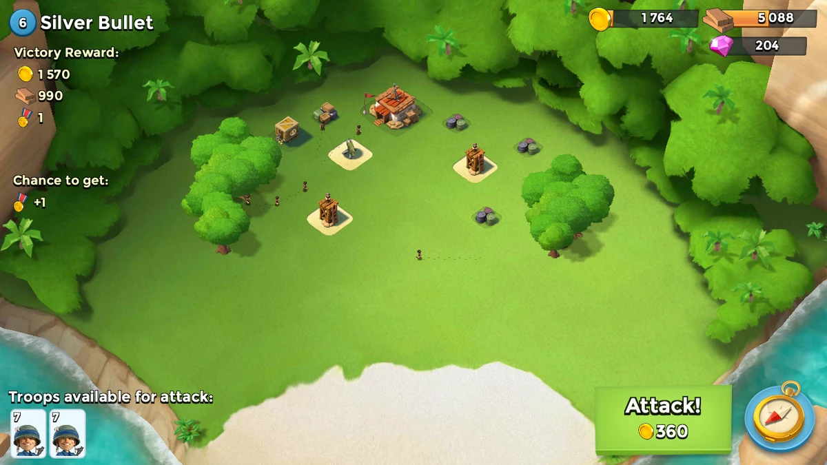 Silver Bullet | Boom Beach Wiki | Fandom