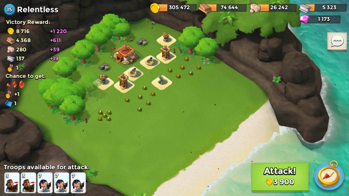 Relentless | Boom Beach Wiki | Fandom