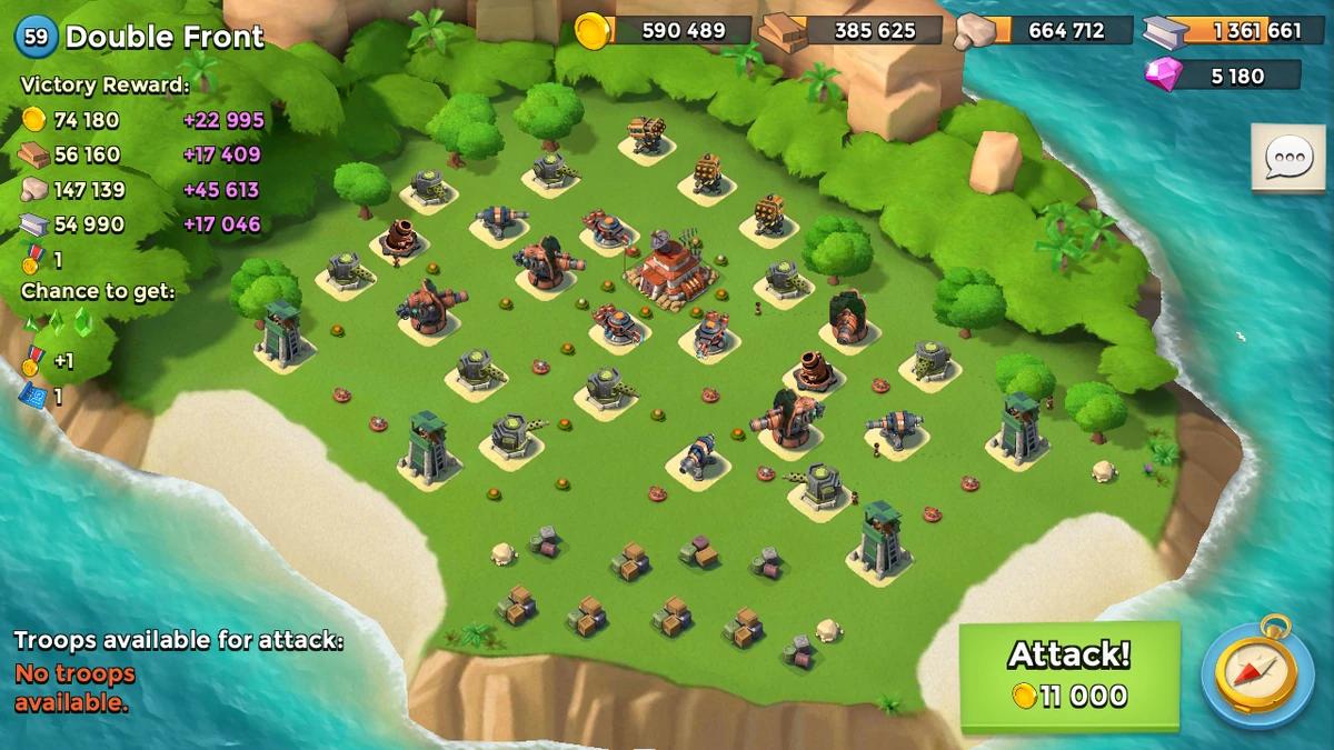 Double Front | Boom Beach Wiki | Fandom