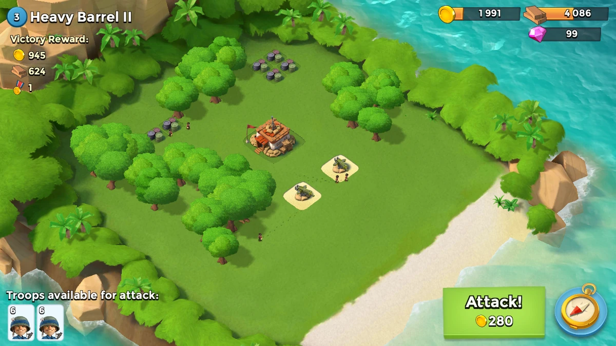 Heavy Barrel II | Boom Beach Wiki | Fandom
