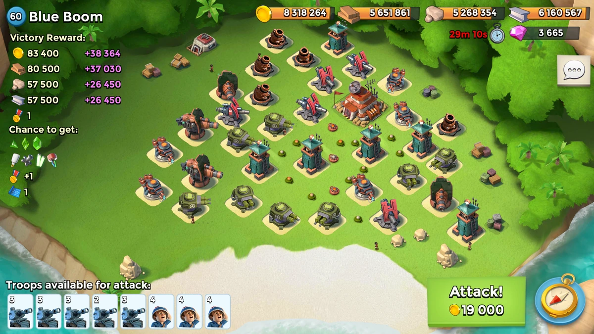 Blue Boom | Boom Beach Wiki | Fandom