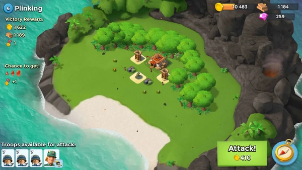Plinking | Boom Beach Wiki | Fandom