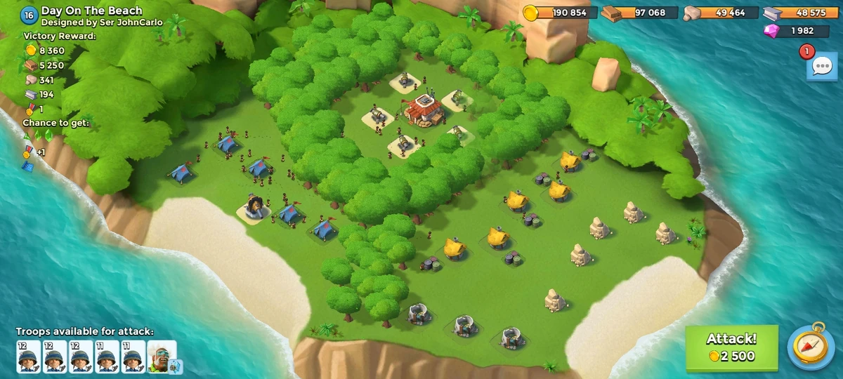 Day On The Beach | Boom Beach Wiki | Fandom