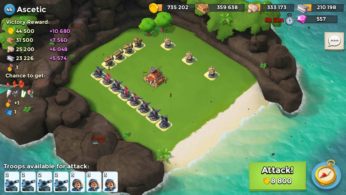 Ascetic | Boom Beach Wiki | Fandom