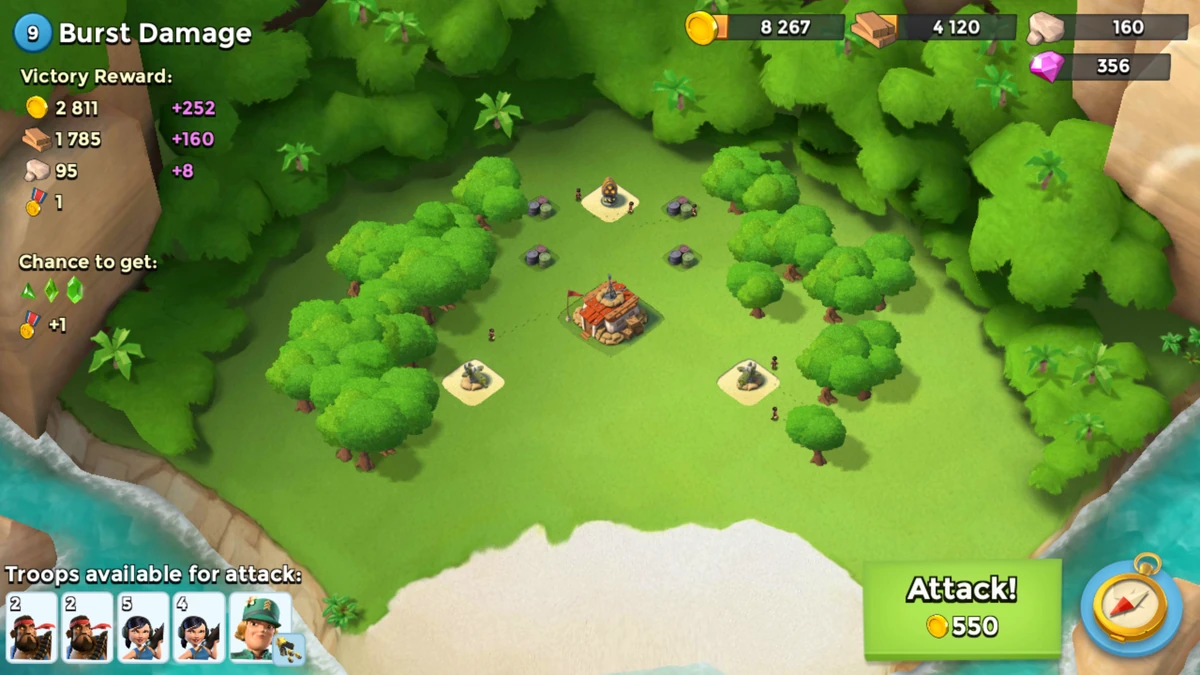 Burst Damage | Boom Beach Wiki | Fandom