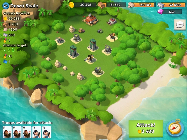 Down Scale | Boom Beach Wiki | Fandom