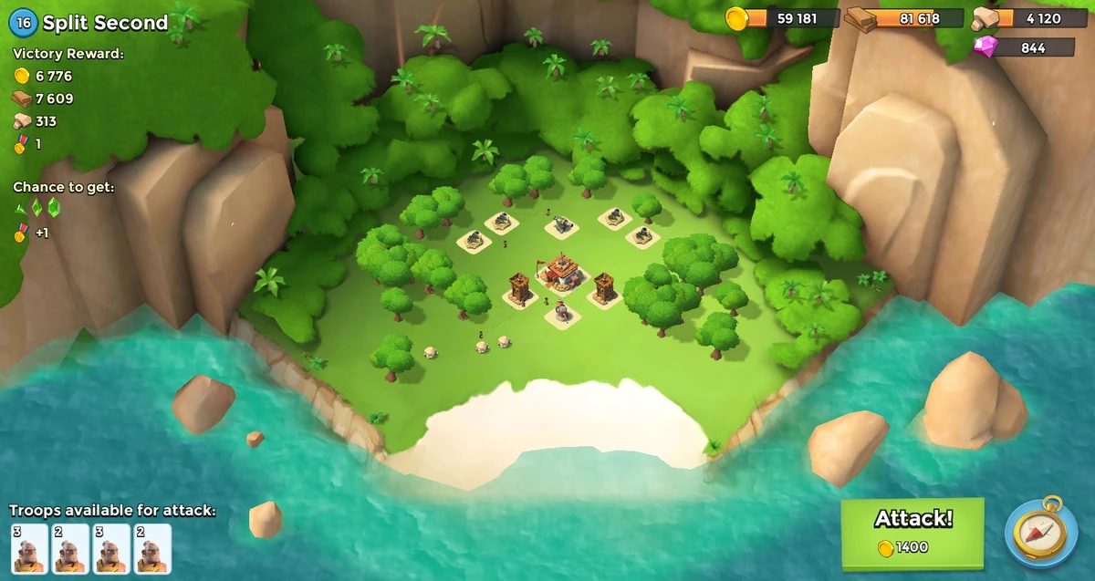 Split Second | Boom Beach Wiki | Fandom