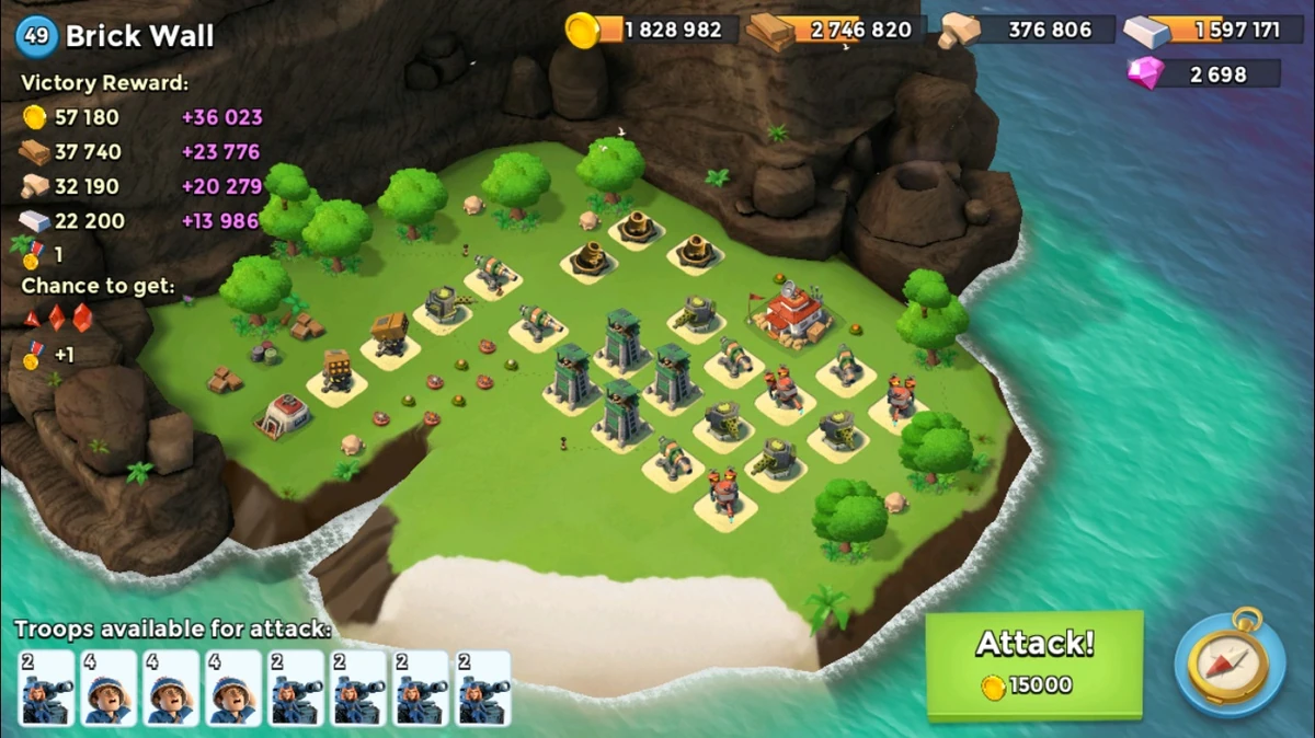 Brick Wall | Boom Beach Wiki | Fandom