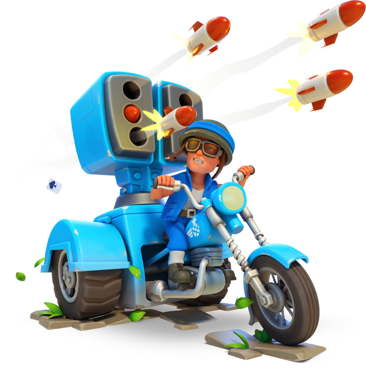 Rocket Trike | Boom Beach Frontlines Wiki | Fandom