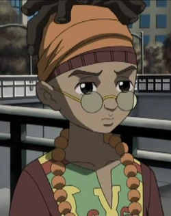 Huey Boondocks Sorrindo