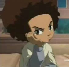 The Boondocks Huey Smiler #hueyfreeman #inreallife #or#cartoon