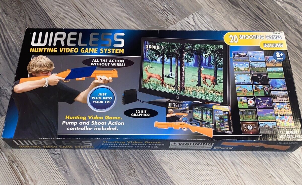 Hunting video games with gun store