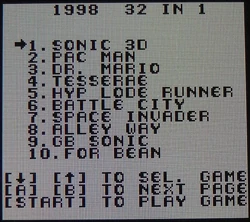 32-in-1 Multicart (Game Boy) | BootlegGames Wiki | Fandom