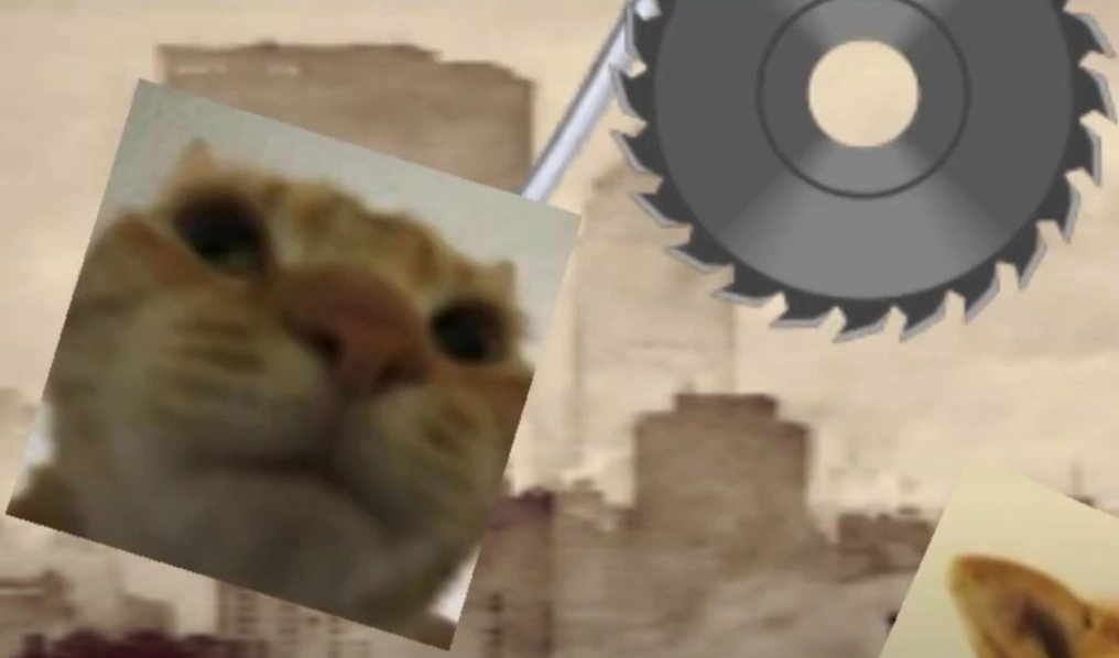 Boppity Cat with Saw | Boppity cat Wiki | Fandom