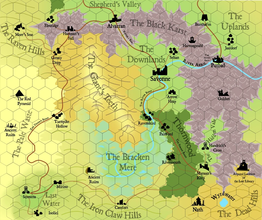 Lands of the Broken Reaches | Border Princes Wiki | Fandom