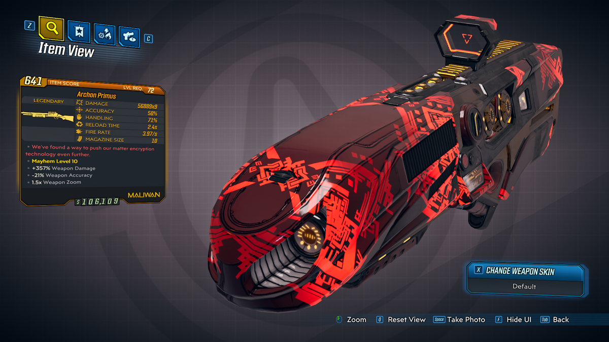 Archon Primus Borderlands 3 Redux Wiki Fandom