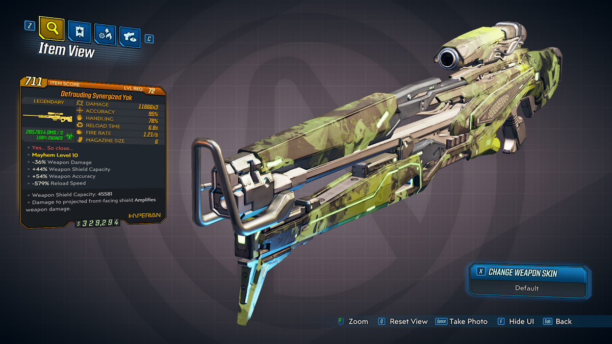 Yak Borderlands 3 Redux Wiki Fandom