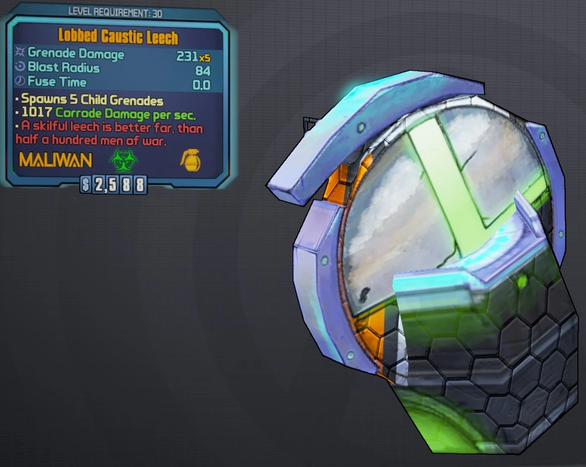 Leech/Variant Chart | Borderlands Wiki | Fandom