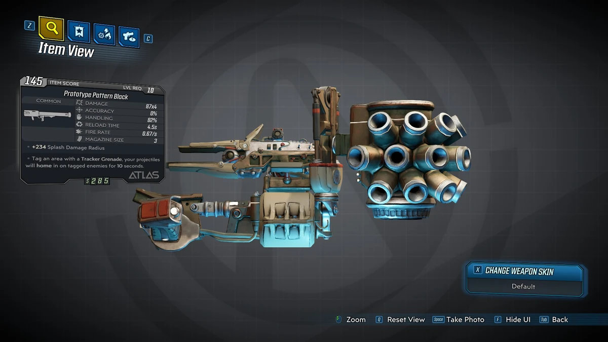 Pattern Black/Variant Chart | Borderlands Wiki | Fandom