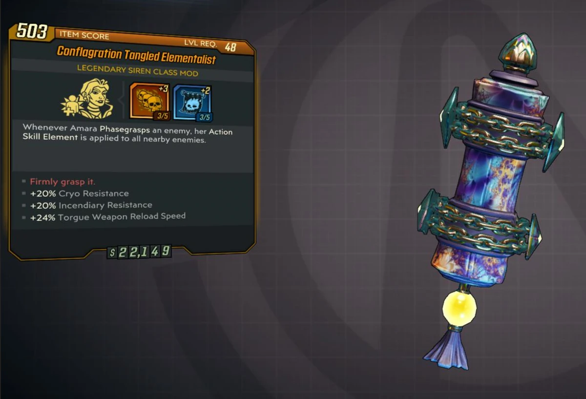 Elementalist | Borderlands Wiki | Fandom