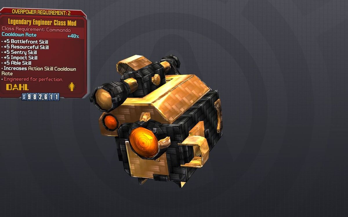 Legendary Engineer | Borderlands Wiki | Fandom