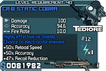 Cobra (rifle) | Borderlands Wiki | Fandom