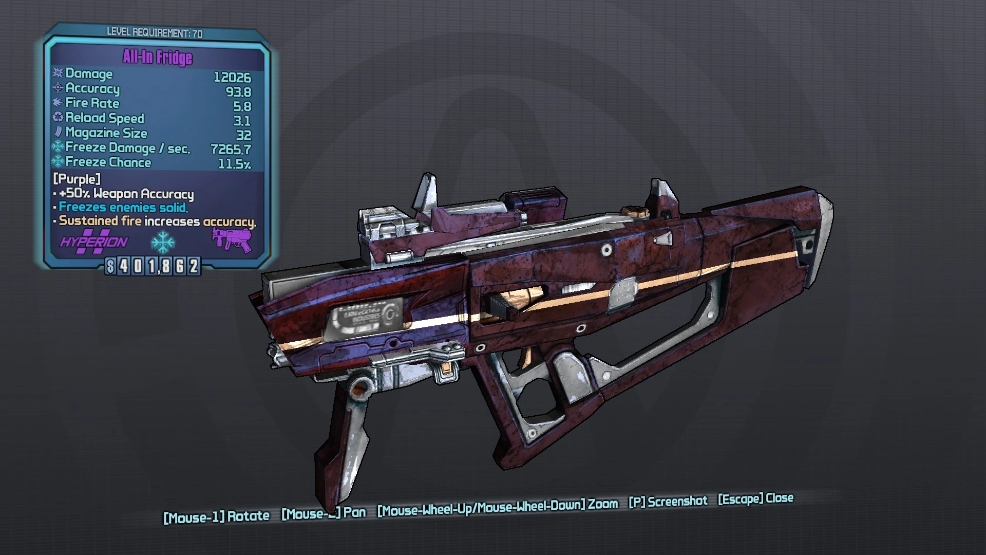 Borderlands 2 Smg