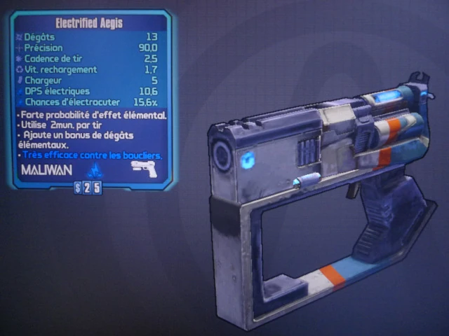 Electrified Aegis | Wiki Borderlands | Fandom