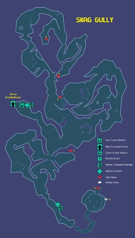 Skag Gully | Borderlands Wiki | Fandom