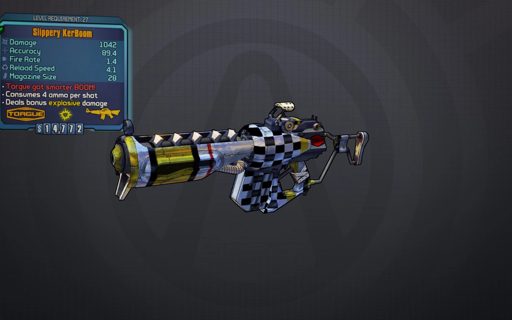 Borderlands 2 Torque Legendary
