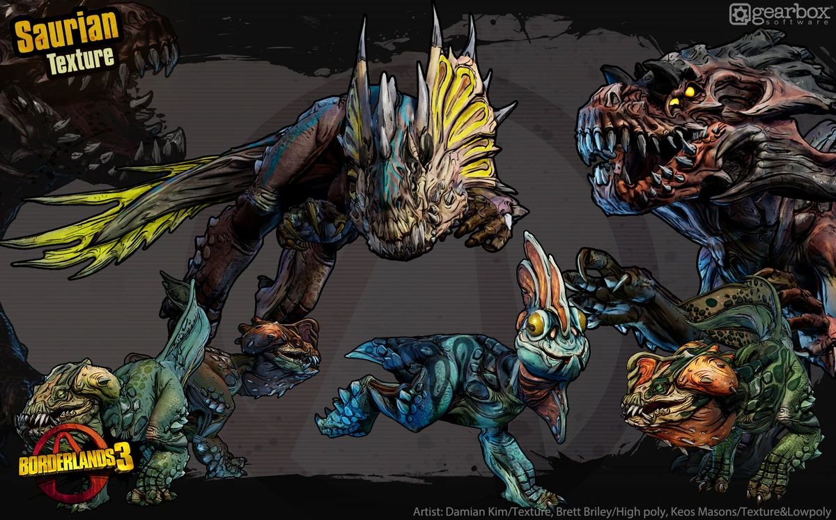 Saurian | Borderlands Wiki | Fandom
