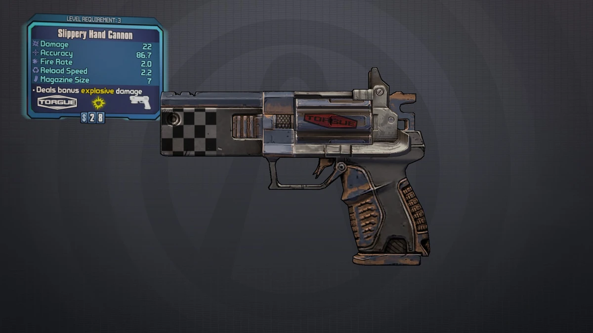Hand Cannon/Variant Chart | Borderlands Wiki | Fandom