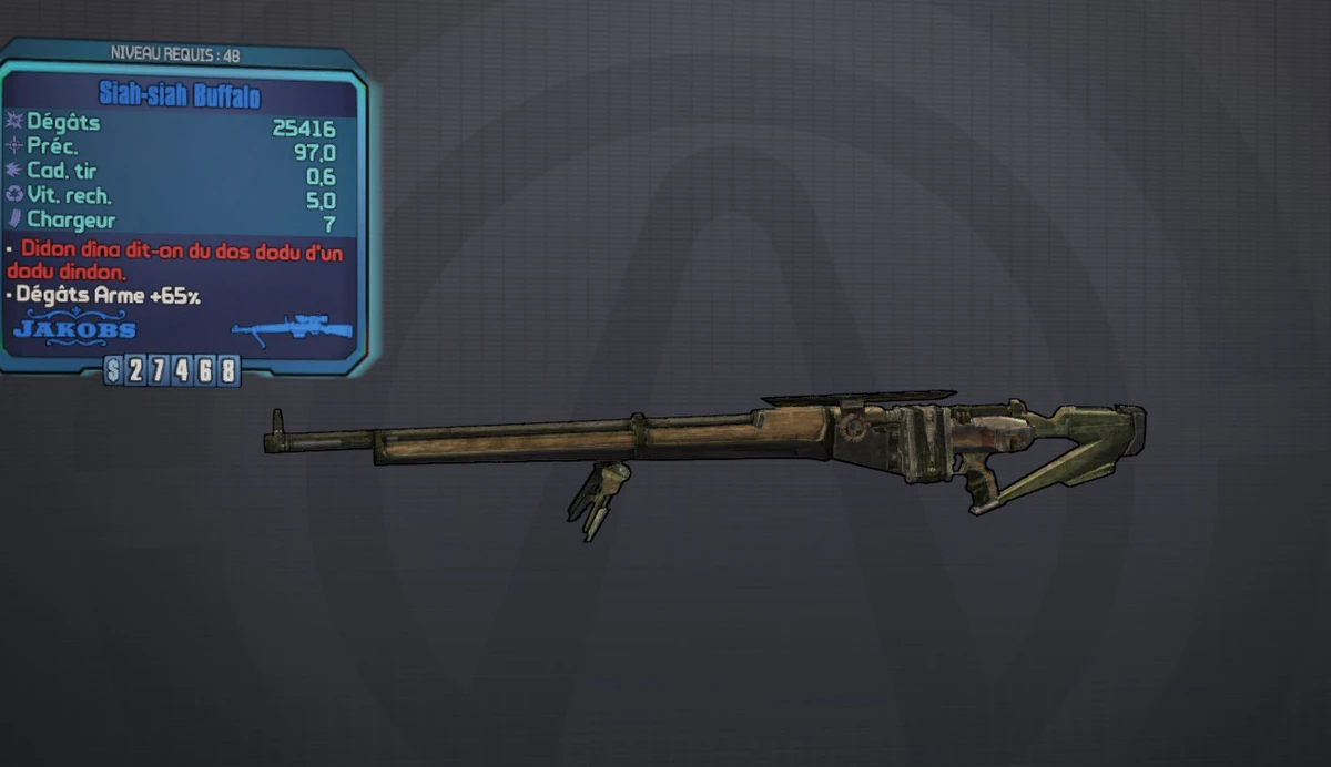 Buffalo | Wiki Borderlands | Fandom