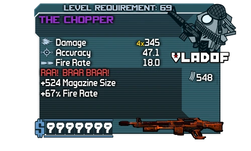 The Chopper | Borderlands Wiki | Fandom
