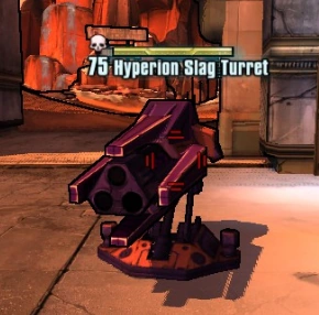 Hyperion Slag Turret | Borderlands Wiki | Fandom