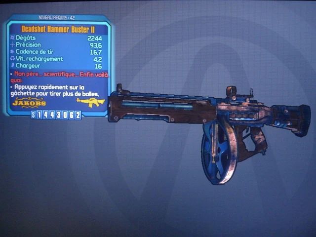 Hammer Buster II | Wiki Borderlands | Fandom