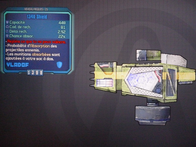 1340 Shield | Wiki Borderlands | Fandom