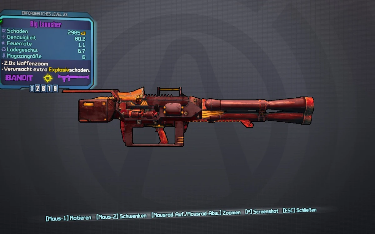 Launcher (gewöhnlich) | Borderlands Wiki | Fandom