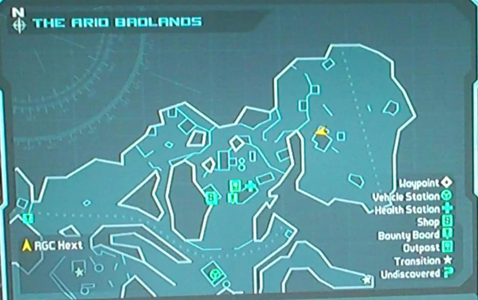 Arid Badlands: Weapon Crate Locations | Borderlands Wiki | Fandom