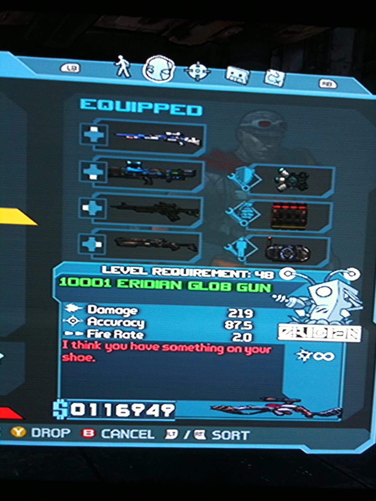 Talk:Eridian Glob Gun | Borderlands Wiki | Fandom